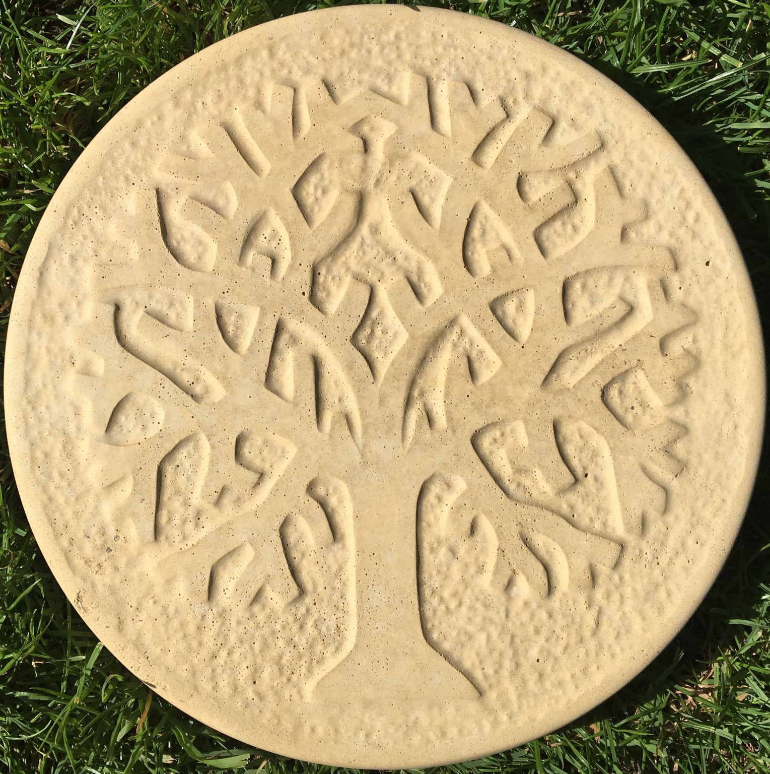 Tree of Life Stepping Stones - Hand cast by FunkyRustics