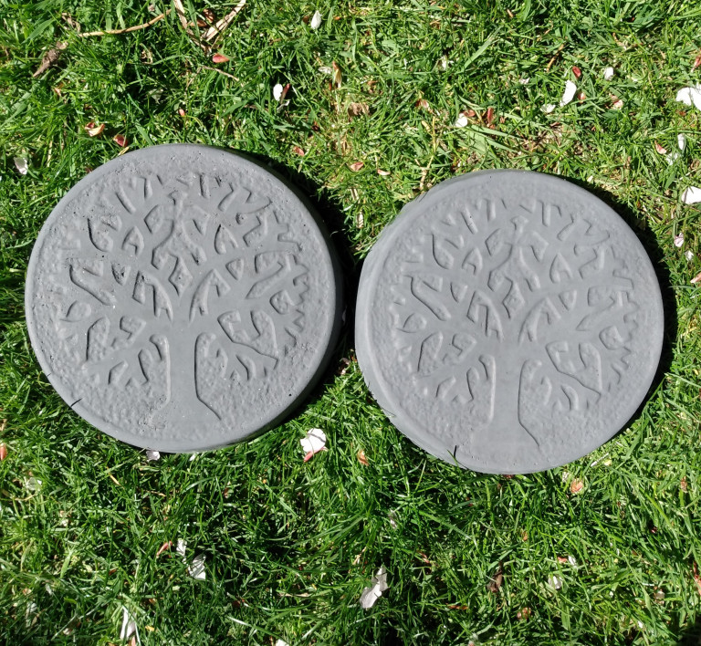 Decorative Tree-Of-Life Stepping Stones - (Pack of 6)